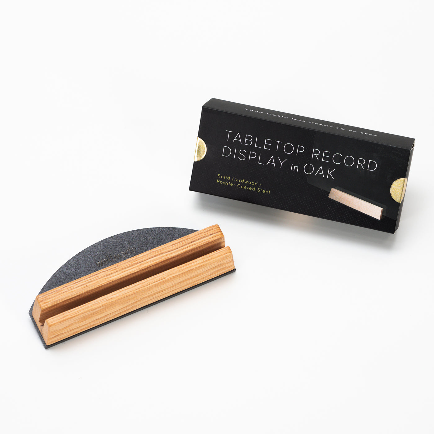 Visible Vinyl | Table-Top Vinyl Record Holder | Well Made